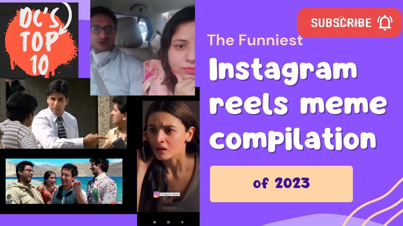 latest trending Instagram reels comedy|#funny #reels #memes - YouTube