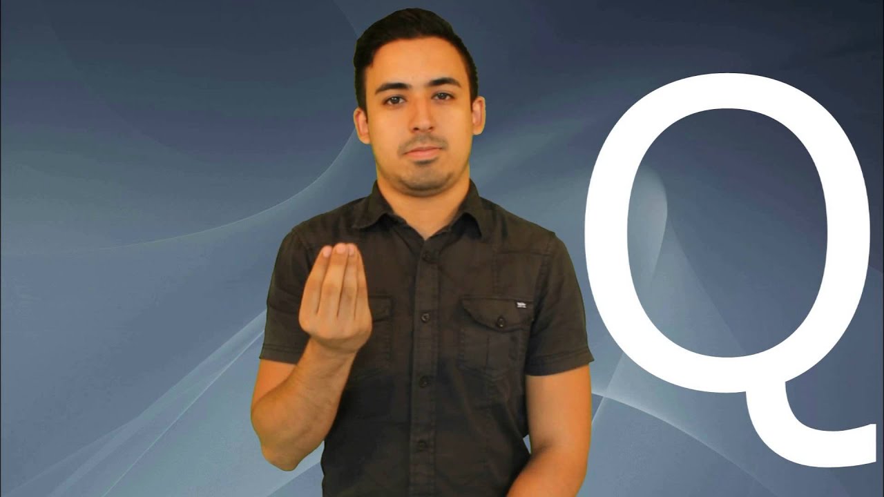 Vocabulario Básico 1 - Abecedario Lengua de Señas Colombiana LSC - YouTube