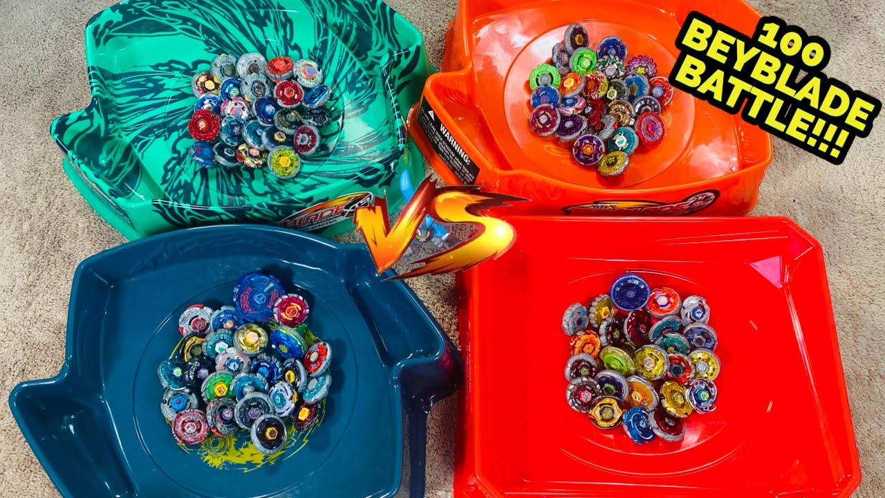 100 Beyblade Marathon Battle! (INSANE METAL FIGHT!) - YouTube