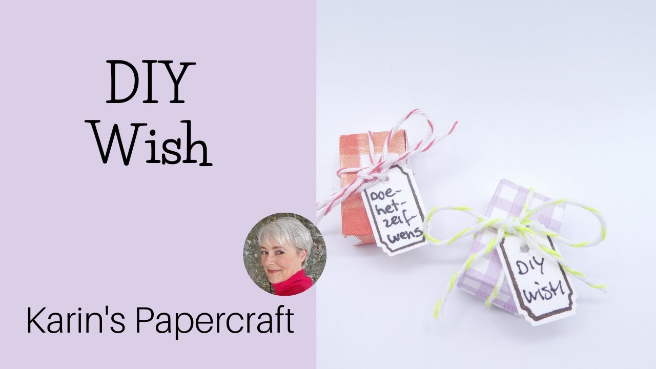Make your own DIY Wish (for a Birthday in a Box)! - YouTube