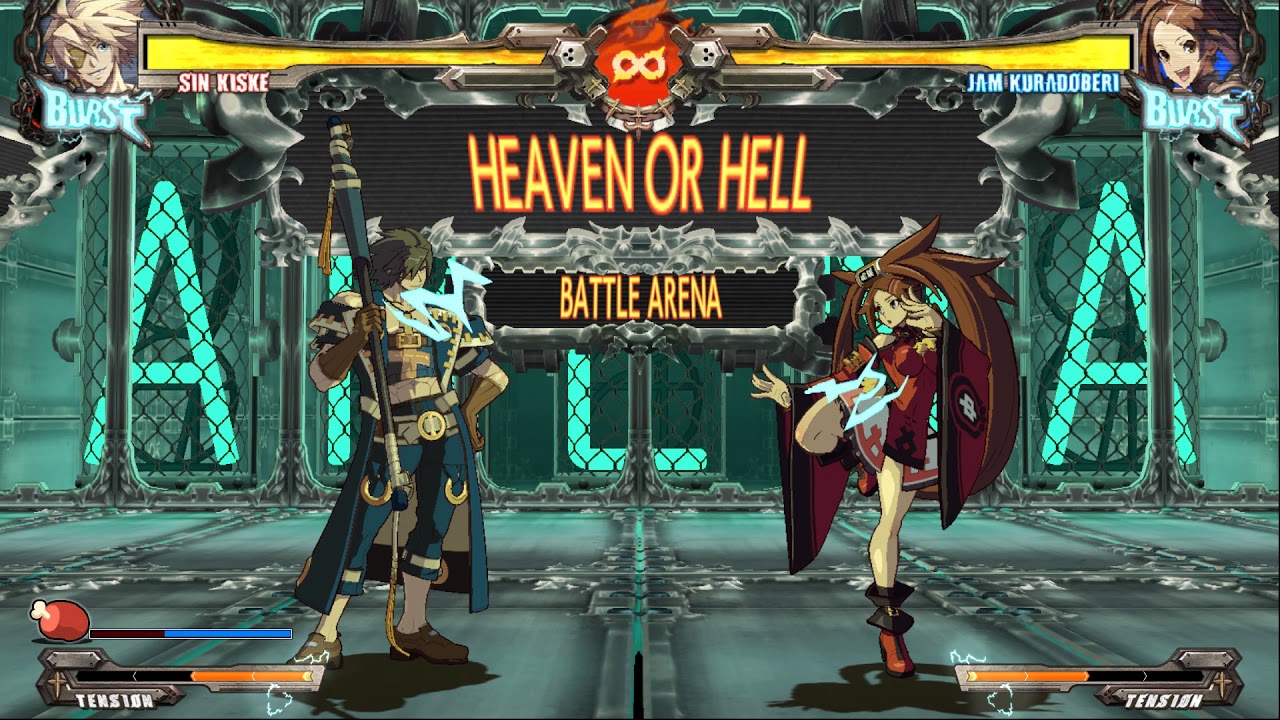 Guilty Gear Xrd Rev 2 Sin Super Jump jD CH confirm - YouTube