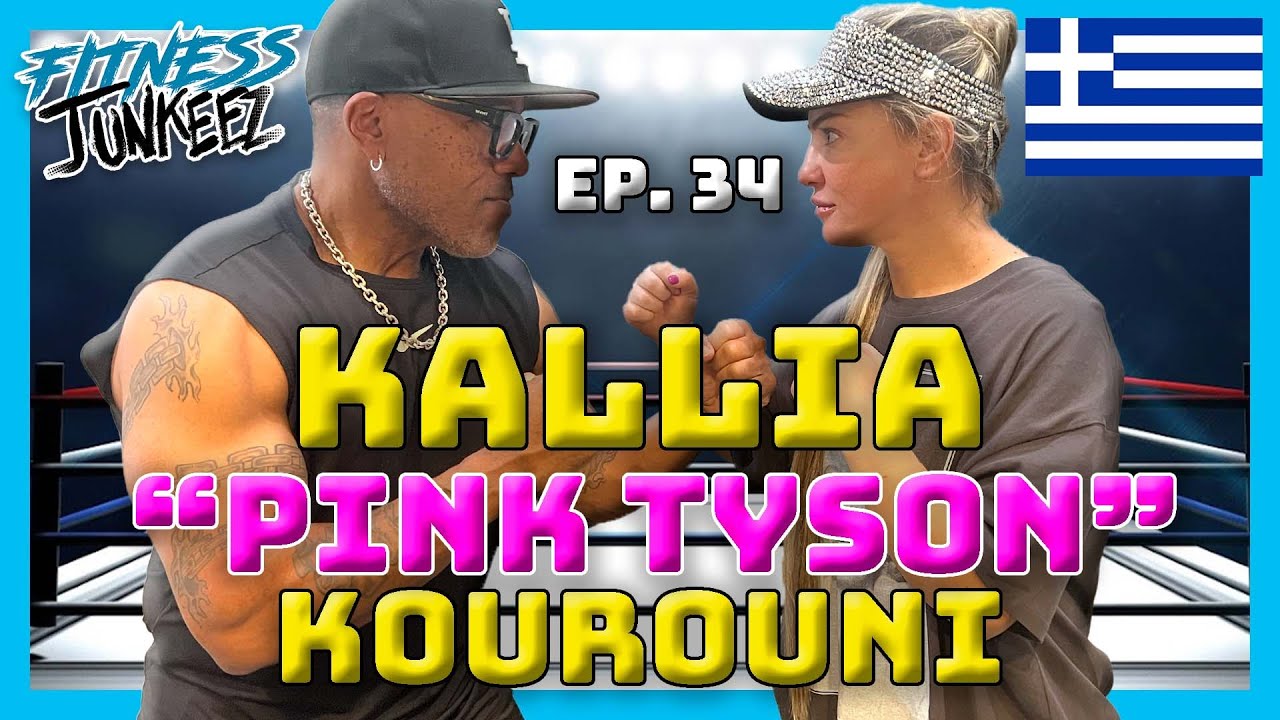 Fitness Junkeez #34 The Spartan Princess - Kallia "Pink Tyson" Kourouni ...