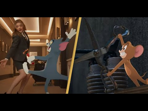 Tom and Jerry Movie 2021 Funny Scenes