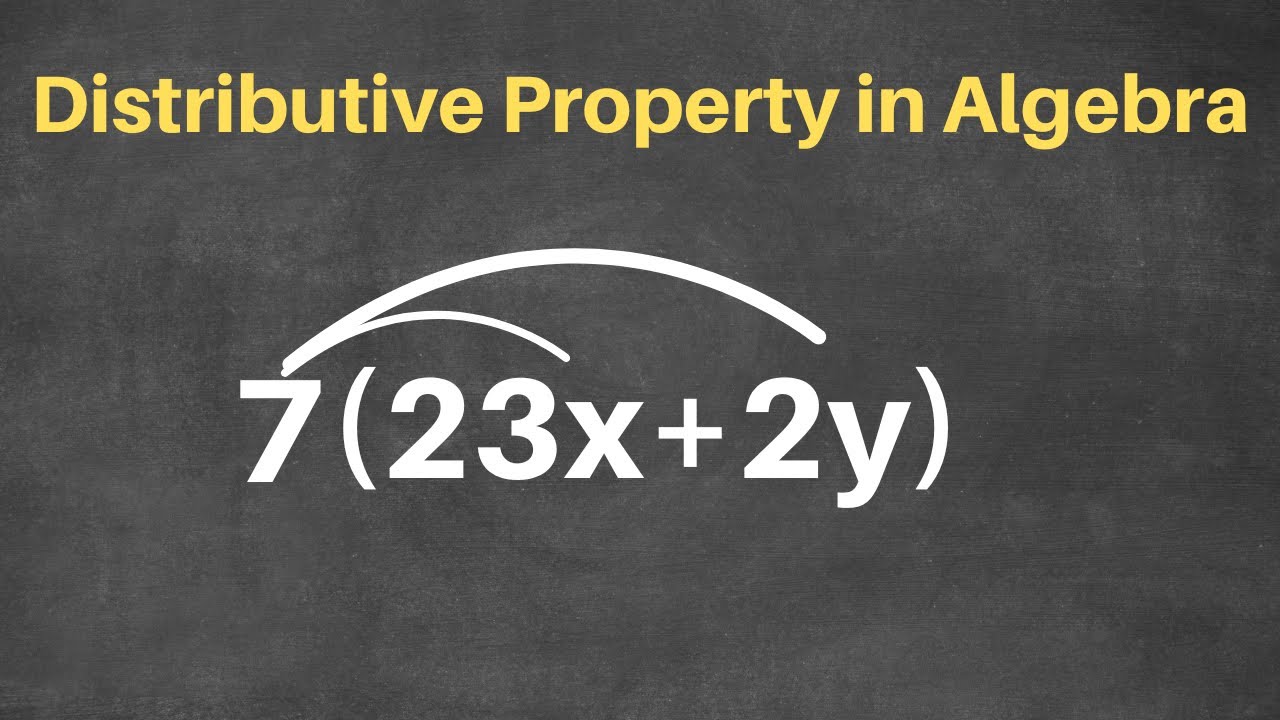 How to Distribute in Algebra - YouTube