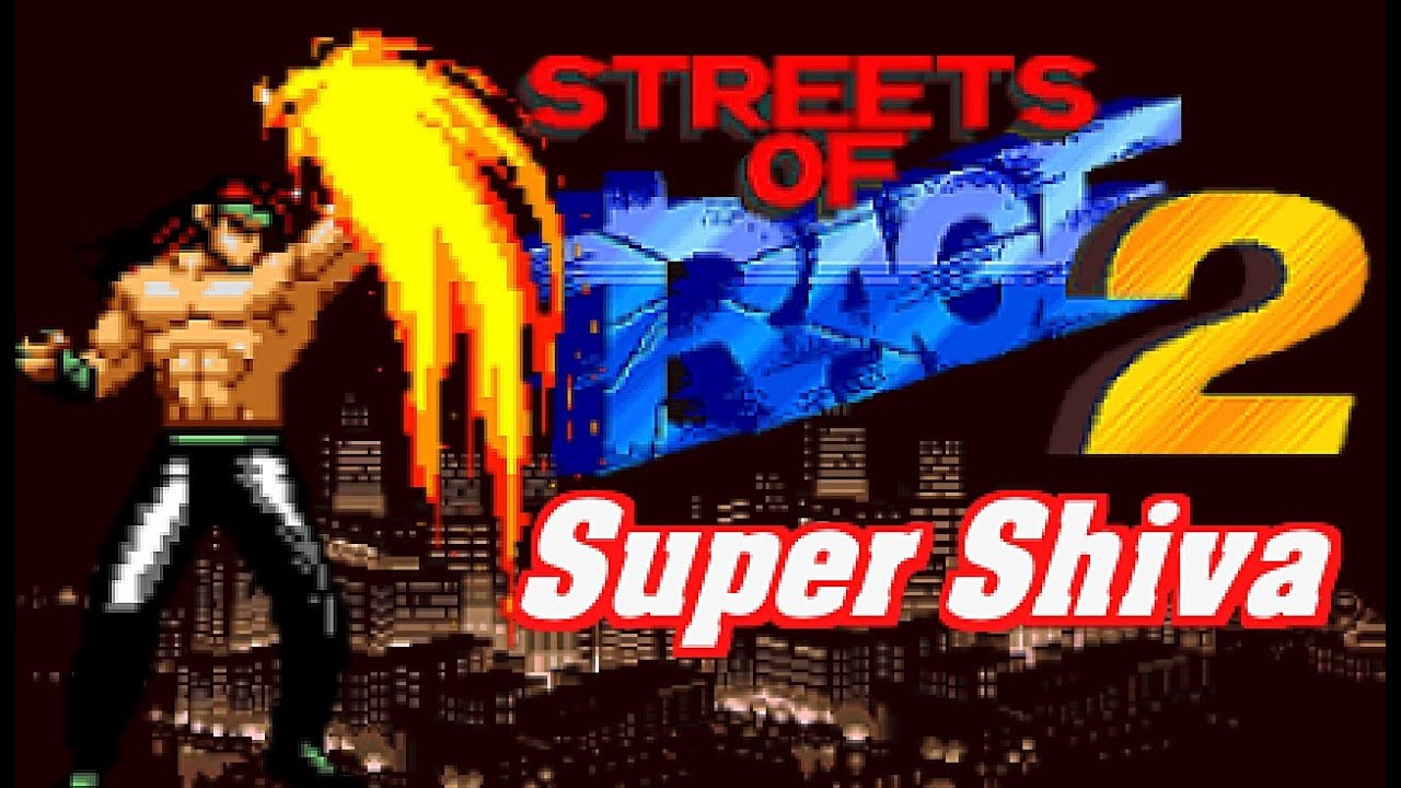 Streets of Rage 2 Super Shiva Patch #Download #Hack #Gameplay - YouTube