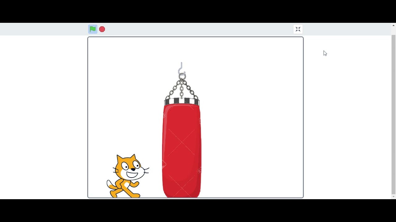 How to make a simple punch animation in scratch - YouTube