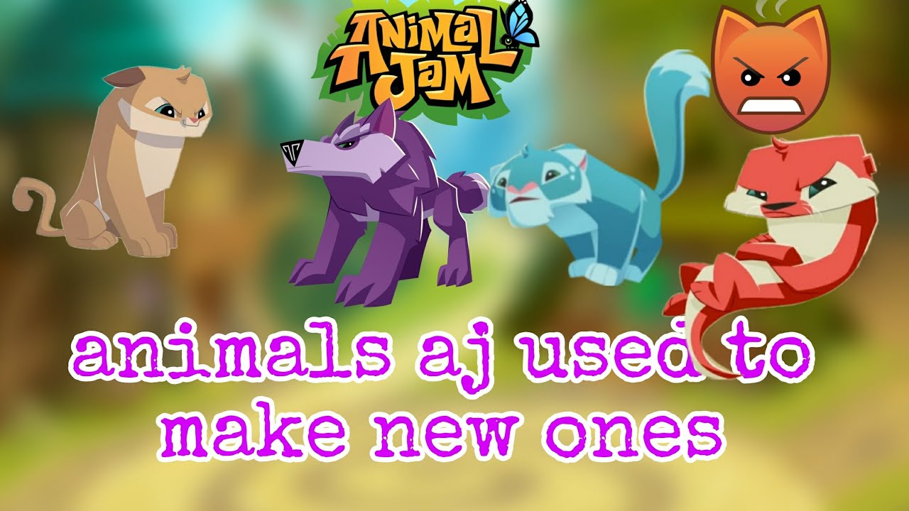 Animals that AJPW USED to create Brand New AVATARS! - Animal jam! - YouTube