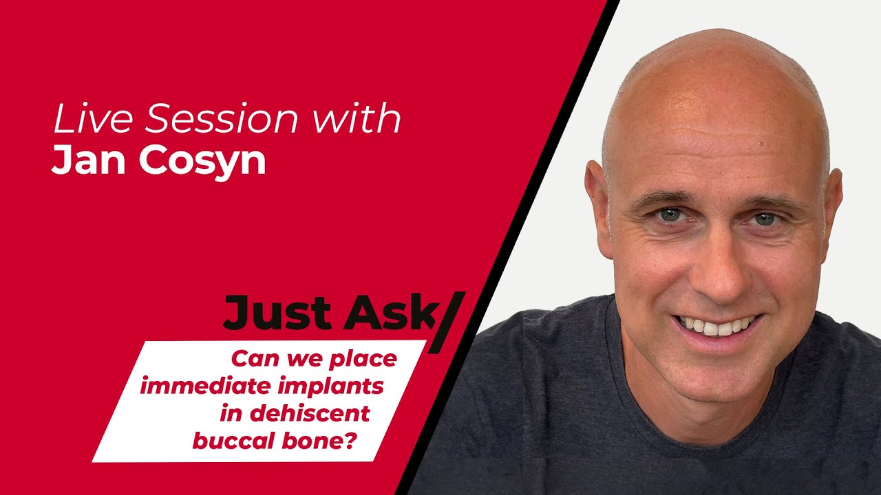 Can we place immediate implants in dehiscent buccal bone? with Jan ...