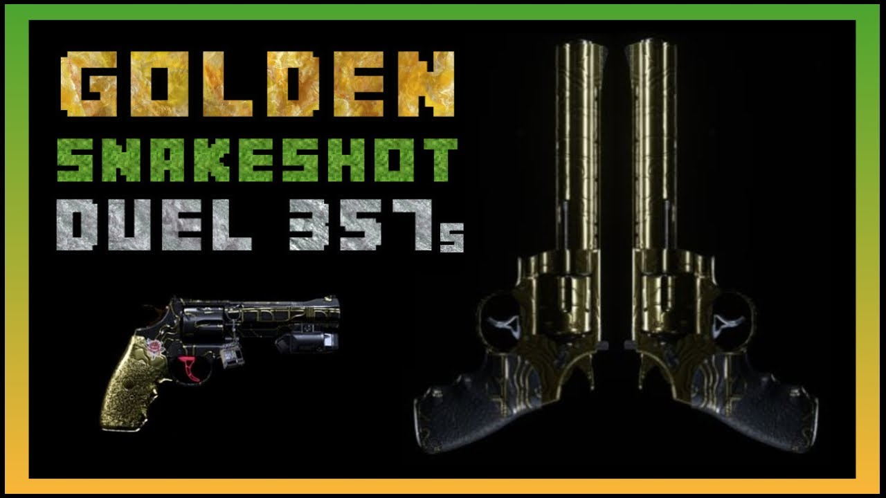 NEW! Golden AKIMBO SNAKESHOT .357 Pistols! | Are They OP?! (Modern ...
