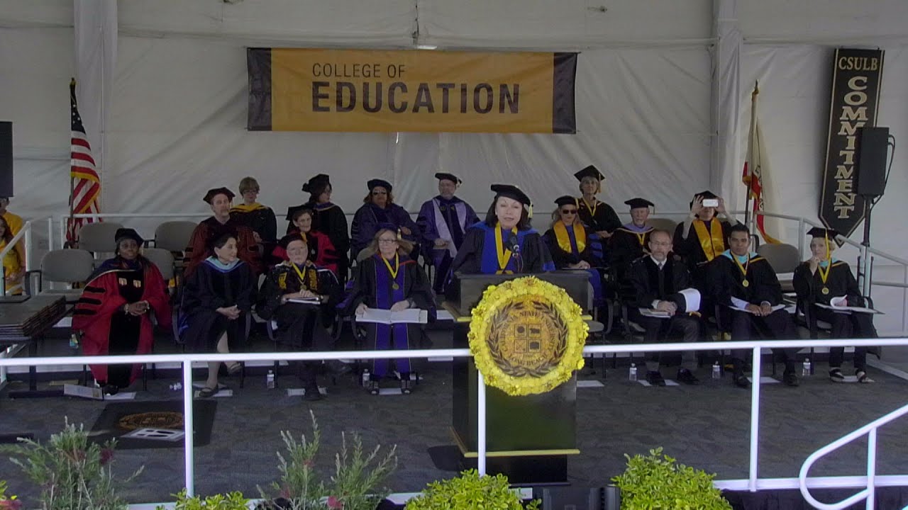 2016 CSULB Commencement - College of Education - YouTube