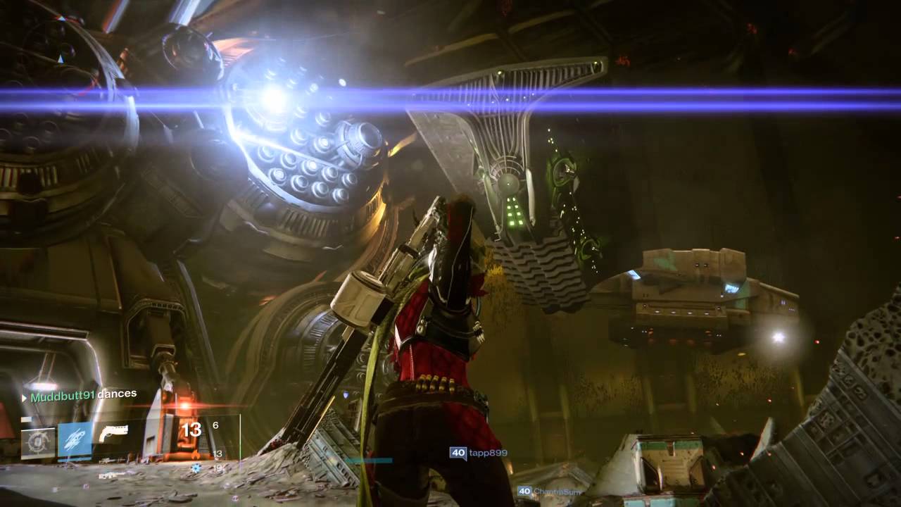 Destiny: Cabal ship and Tomb ship crash. - YouTube