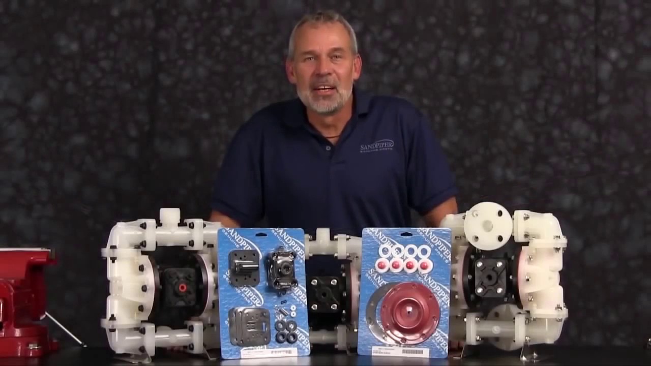 SANDPIPER S05, S07 & S10 Pumps Wet End Kit Install - YouTube