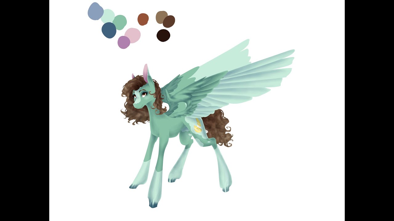 (WIP) MLP Speedpaint Featuring Pony Sona - YouTube
