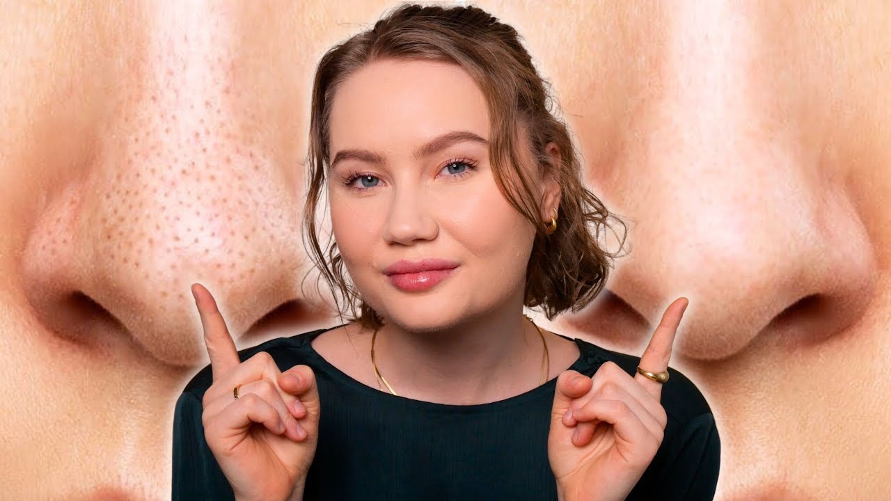 3 ENKLA steg för att MINIMERA stora porer - YouTube