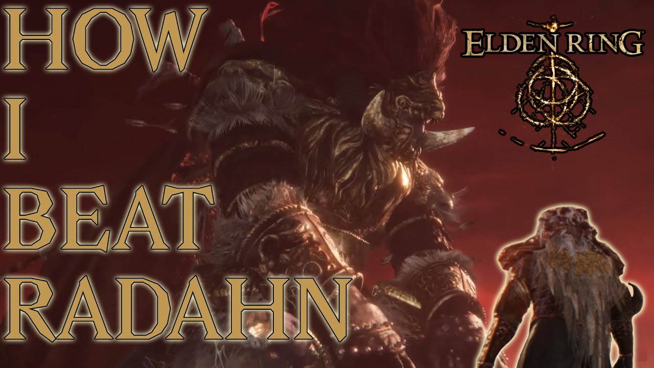 HOW I BEAT STARSCOURAGE RADAHN | ELDEN RING (PS5) - YouTube