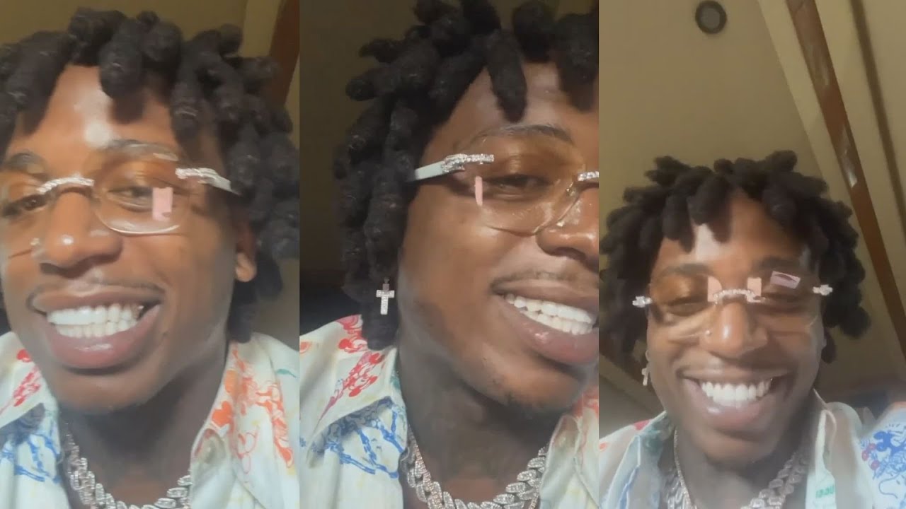 Jacquees Showing Off His Hair - YouTube