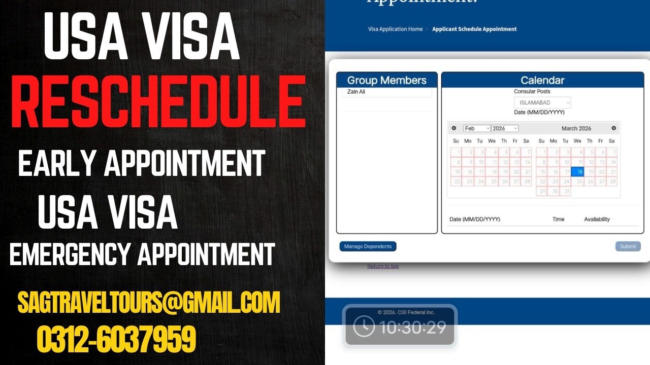 How to Schedule USA Visa Interview Appointment Online (New Portal ...