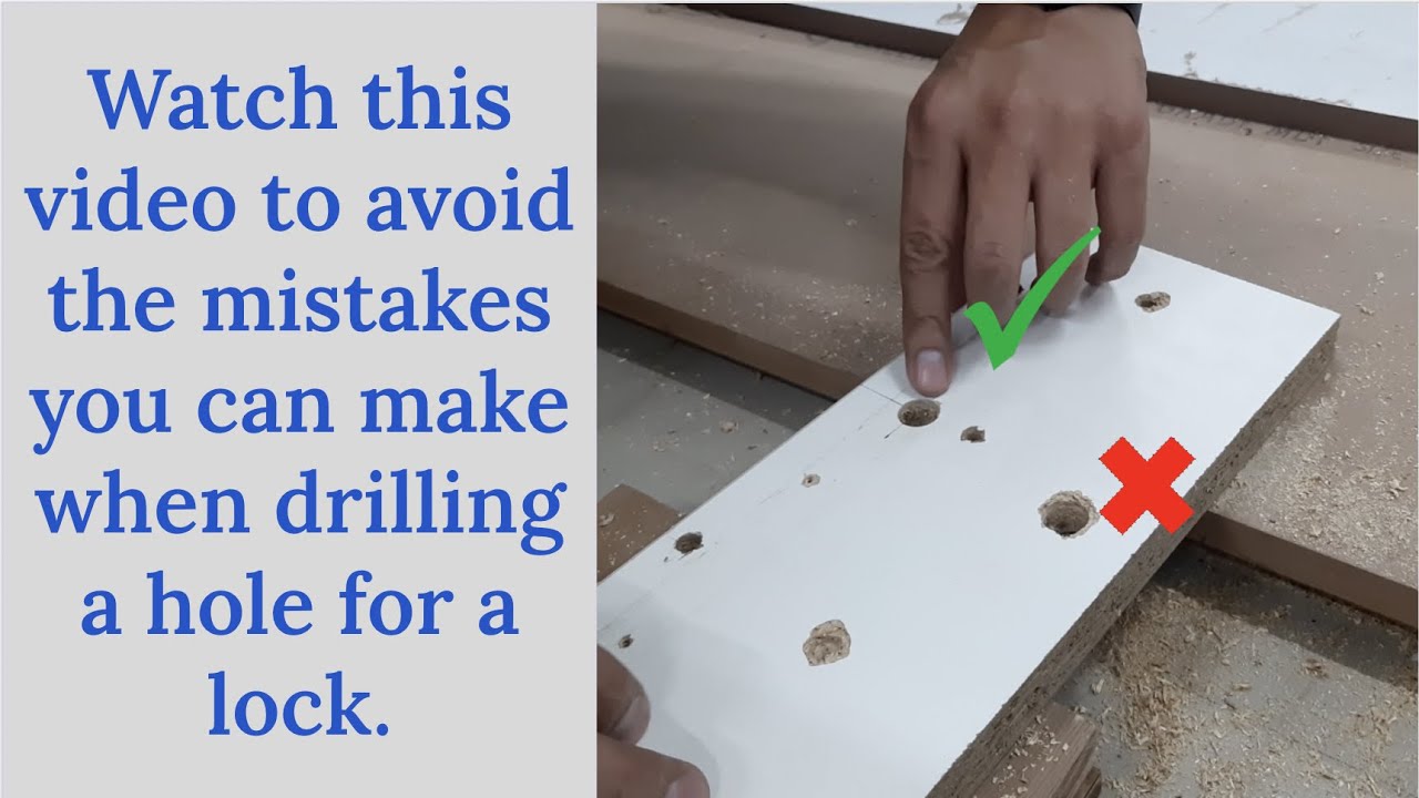 Watch this video to avoid the mistakes you can make when drilling a ...