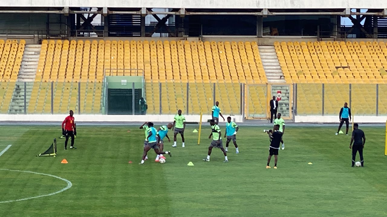 GHANA BLACK STARS FIRST TRAINING SESSION AHEAD OF CHAD AND MALI GAME ...
