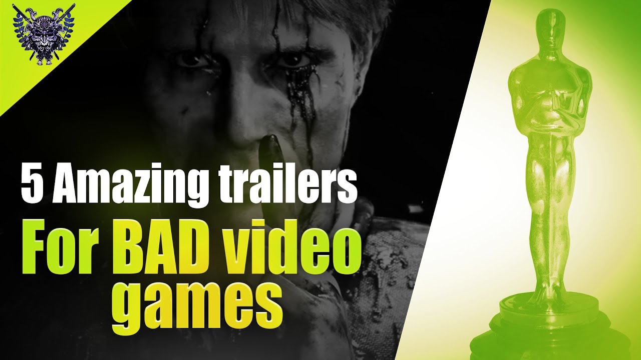 5 Amazing trailers from really bad video games - YouTube