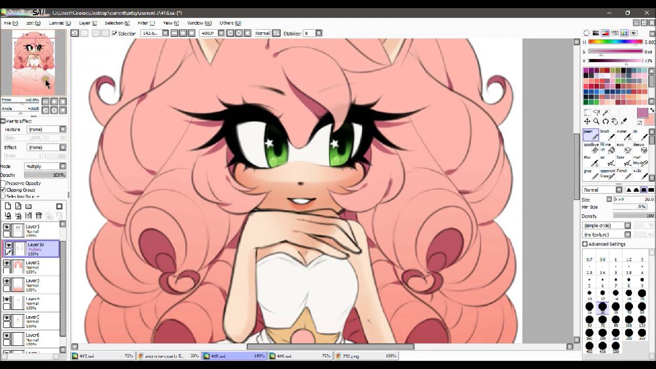 Amy Rose Quartz - [Speedpaint] - YouTube