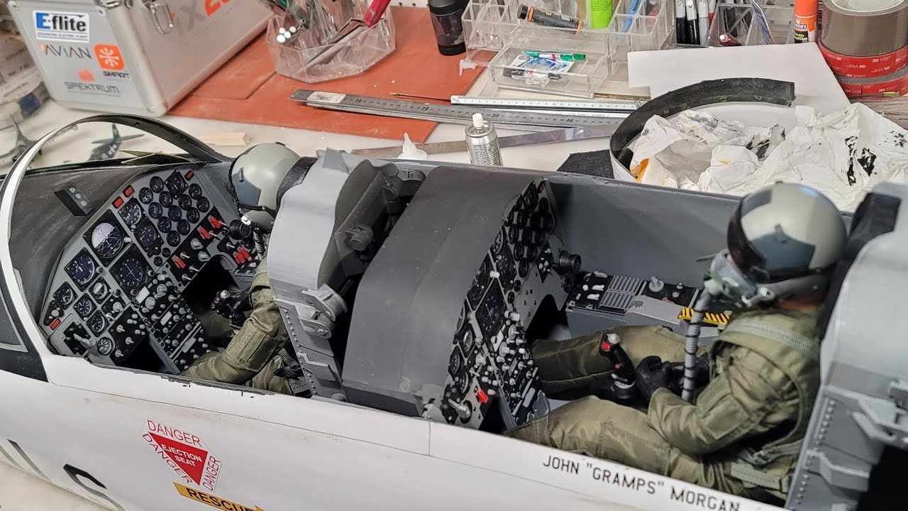12FT T-38 TALON COCKPIT BUILD EP-3 - YouTube