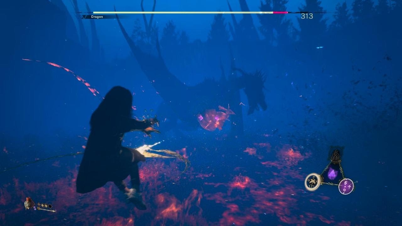 Forspoken Dragon Boss Fight Pt 2 - YouTube