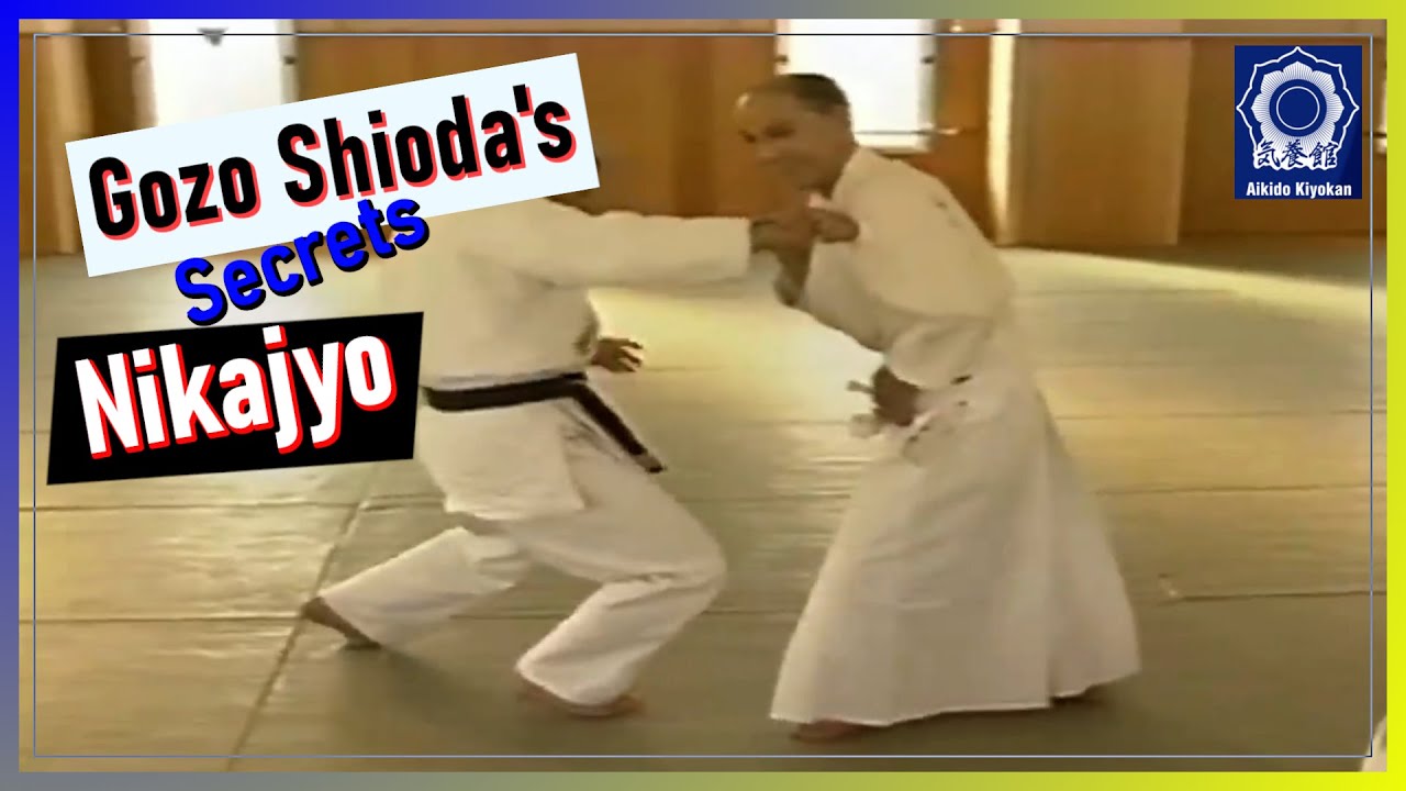 Gozo Shioda - How to do Nikajyo correctly - YouTube