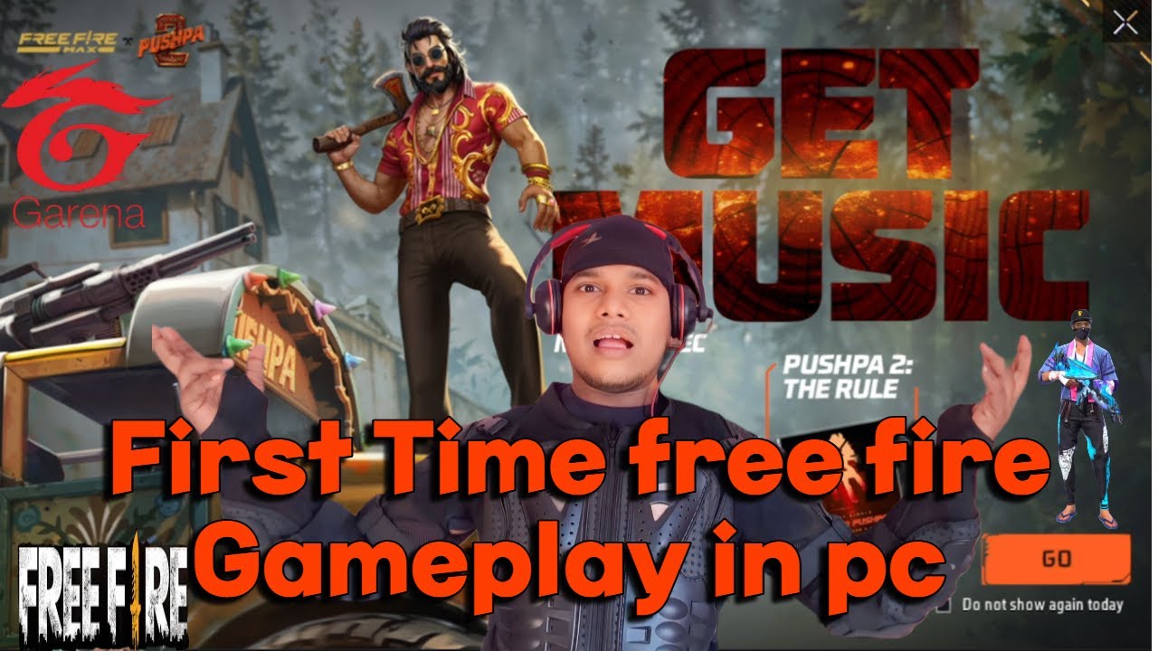 First Time Free Fire Gameplay in PC ! @MTGamer38 - YouTube