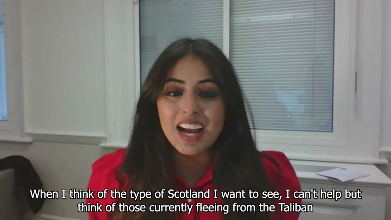 Anum Qaisar-Javed MP at AIM's Big Night In - YouTube