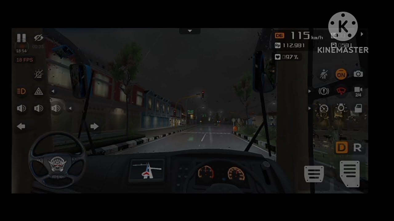BUS SIMULATOR INDONESIA NO COPYRIGHT GAMEPLAY [ 4K 60 FPS ] FREE TO USE ...
