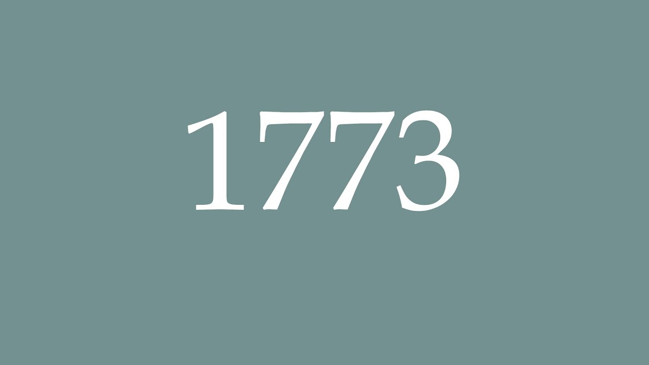 How to Pronounce ''1773'' Correctly in French - YouTube