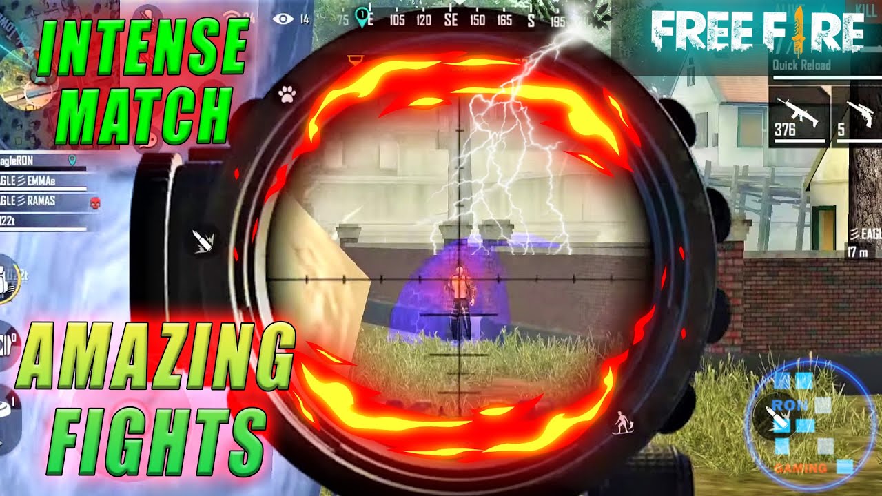 Free-Fire | Amazing Match With Insane Fights And Kills - YouTube