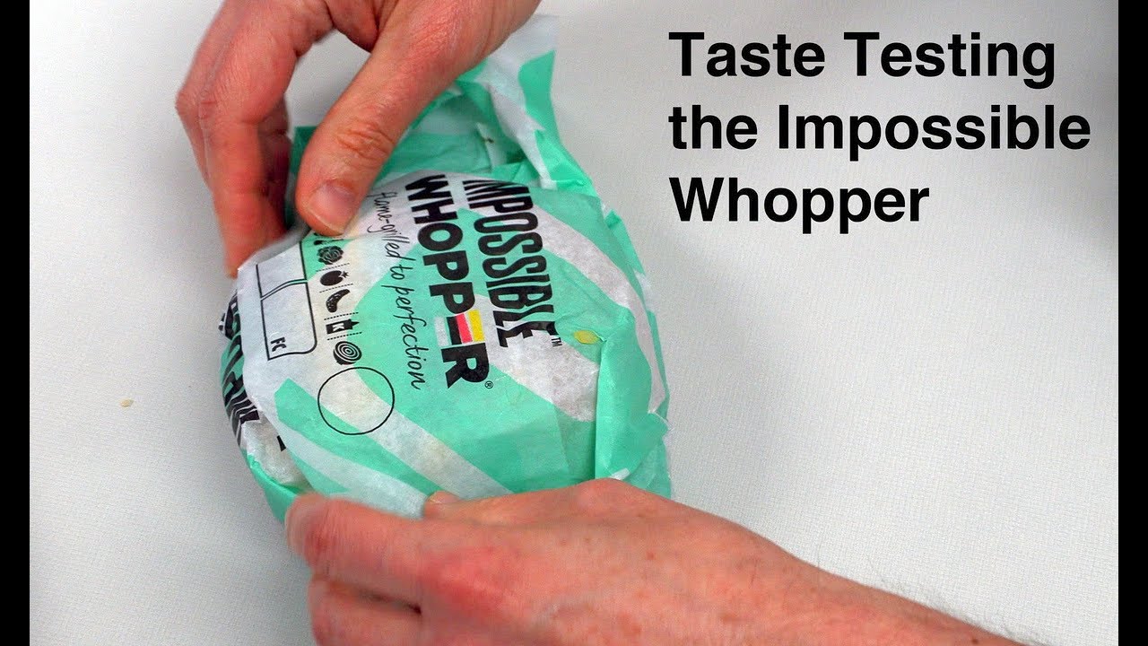 Impossible Whopper: Our experts pull back the wrapper and see how it ...