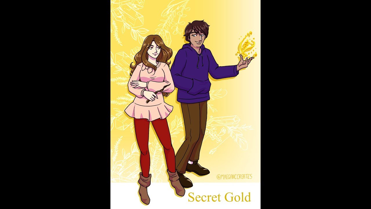 Secret Gold Post Card Timelapse - YouTube