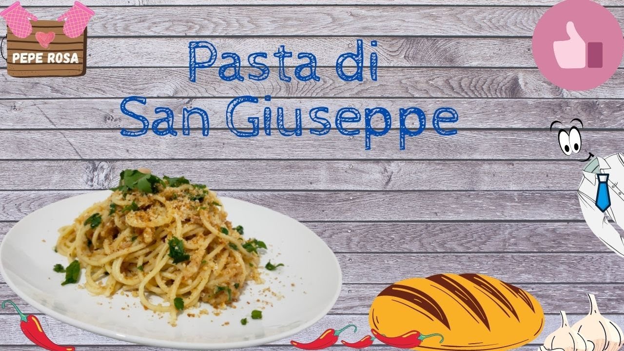 PASTA DI SAN GIUSEPPE Ricetta Tradizionale Pugliese - Pepe Rosa - YouTube