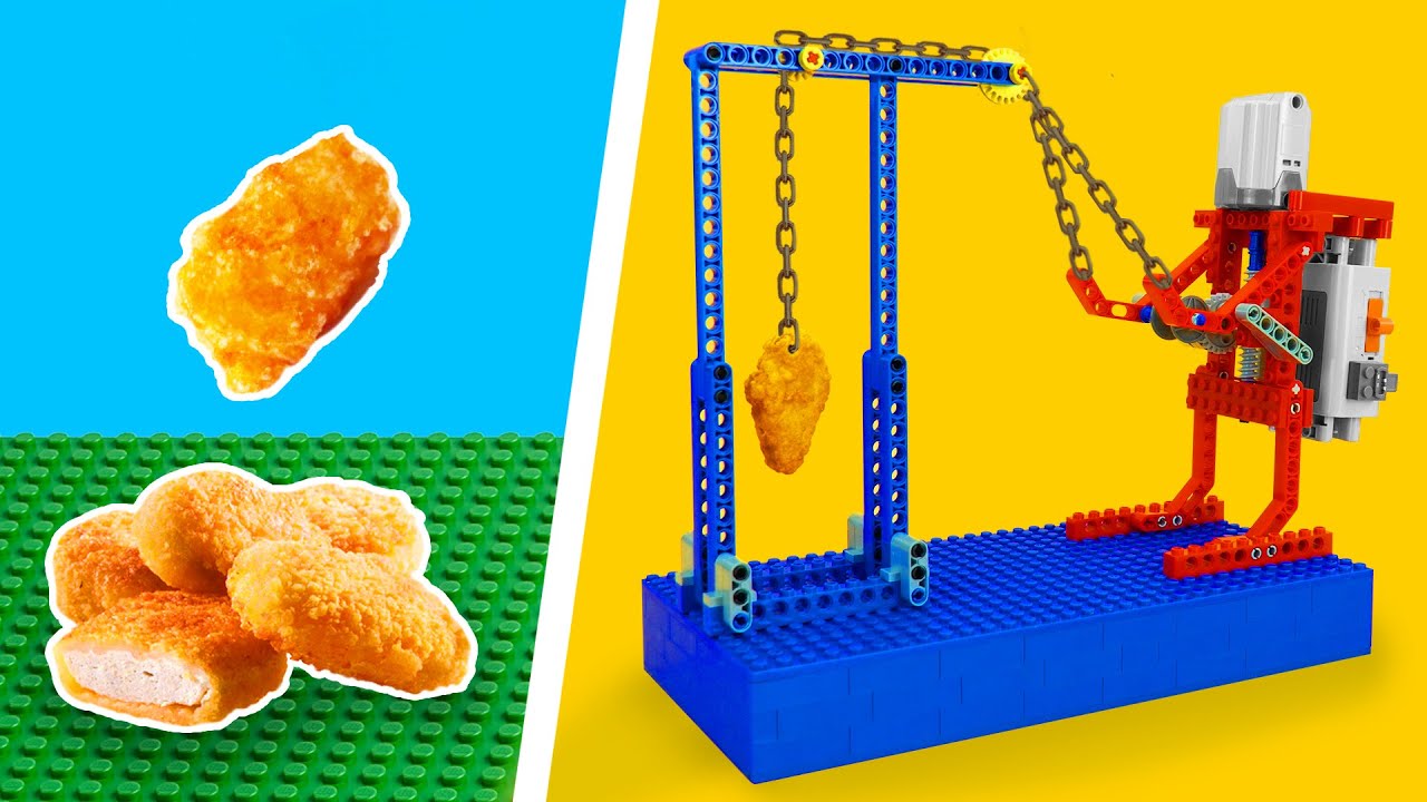Build a Lose weight with fast food - Tips and Crafts | How Legos - YouTube