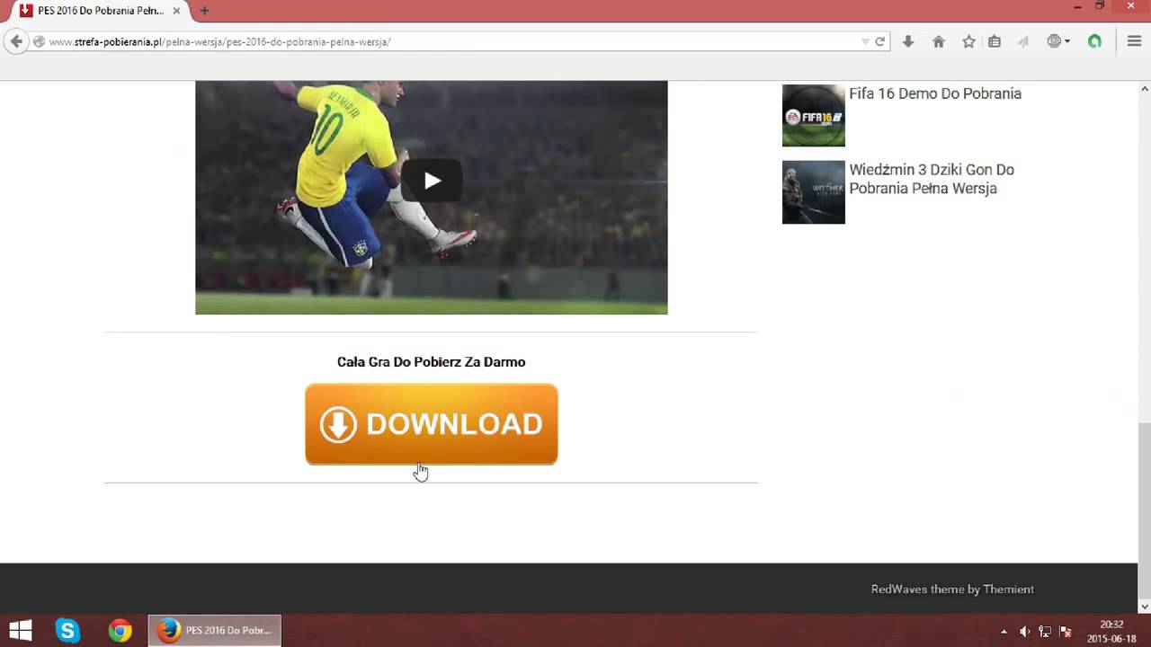 Pro Evolution Soccer 2016 PES 16 Download For Free - YouTube