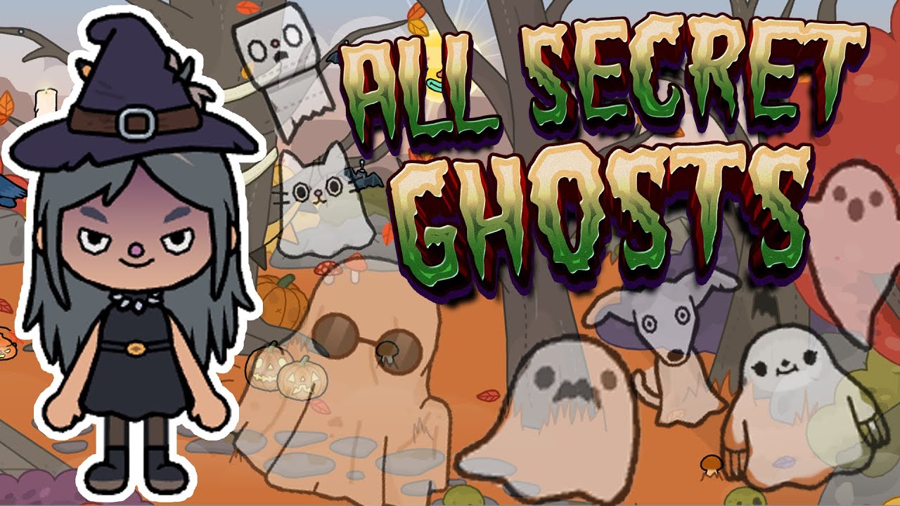 Find All Ghosts In Toca Boca | Toca Life World - YouTube