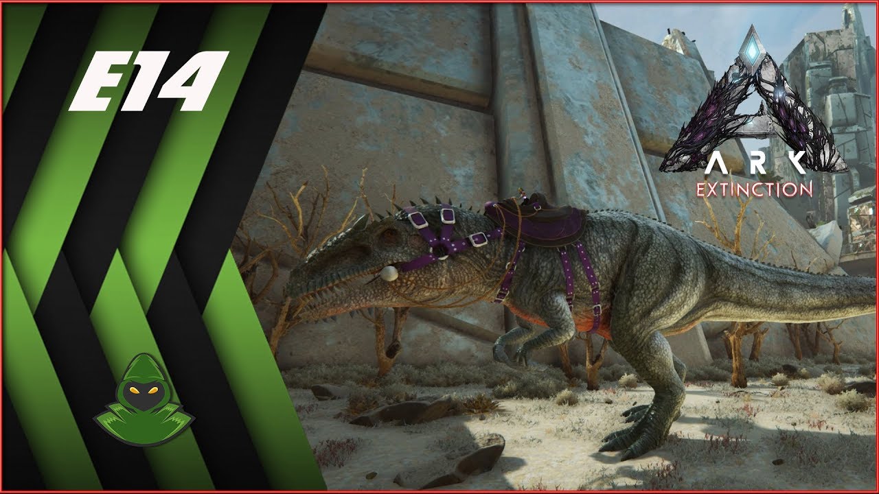 ARK Extinction CZ E14 Gigant vs CorruptedGiganti - YouTube