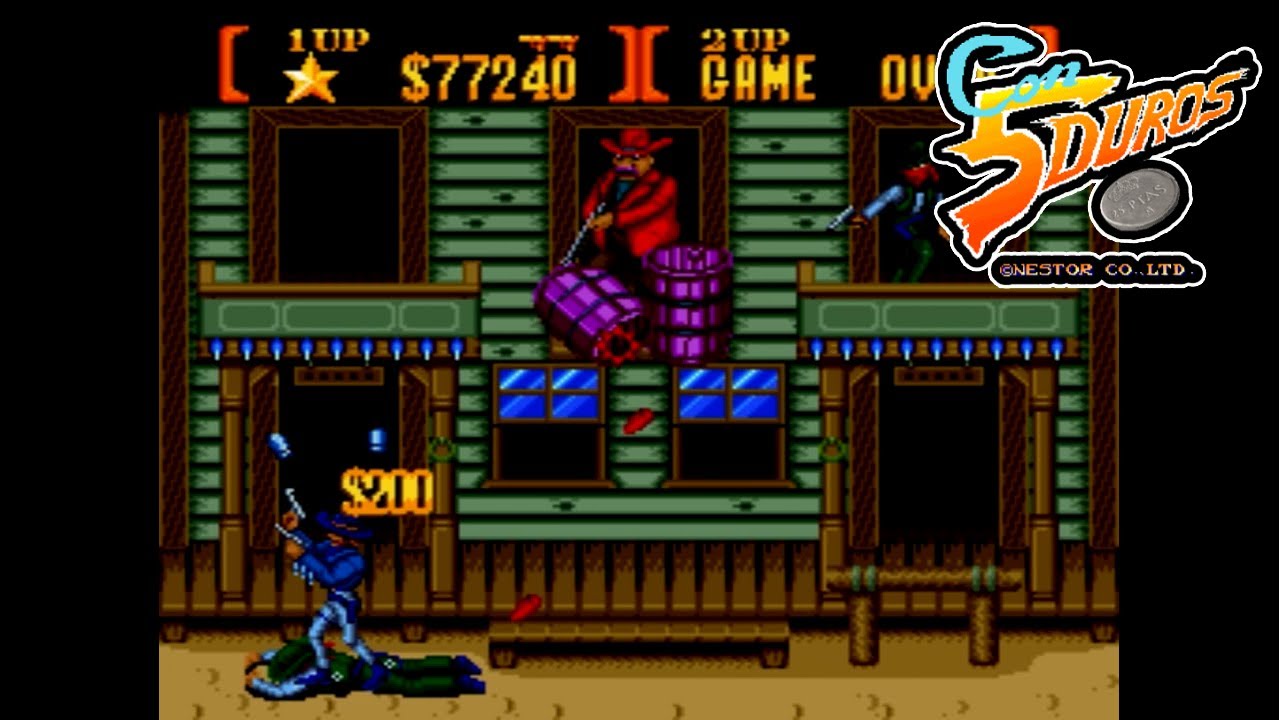 SUNSET RIDERS (MEGA DRIVE BOOTLEG) (HACK) (BILLY) - "CON 5 DUROS-1cc ...
