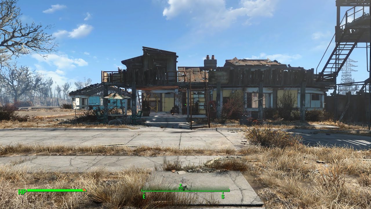 Fallout 4 Part 3 Building up our old Neighborhood! - YouTube