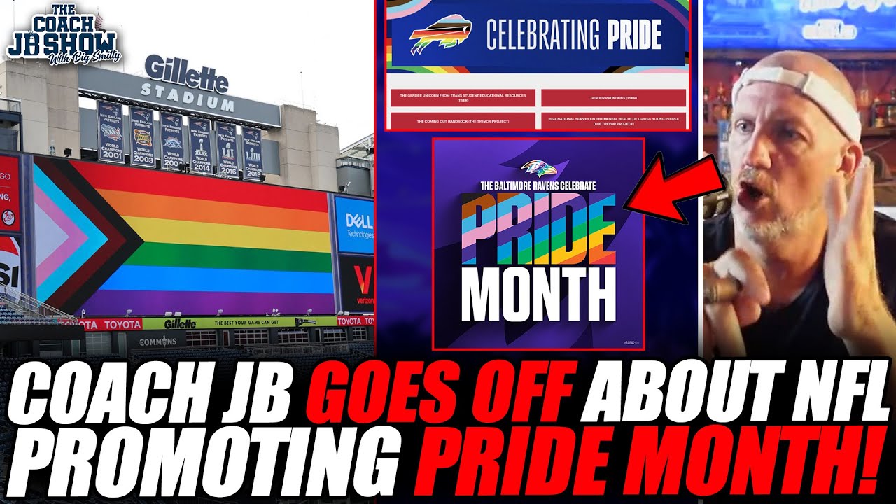 Coach JB GOES OFF About NFL Promoting PRIDE MONTH! - YouTube