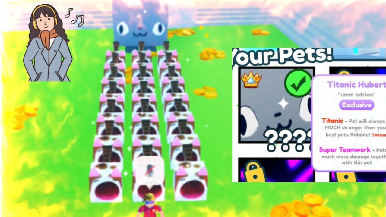 Psx Top Song By Full Team Pop Cat ! First Titanic Hubert ! Pet ...