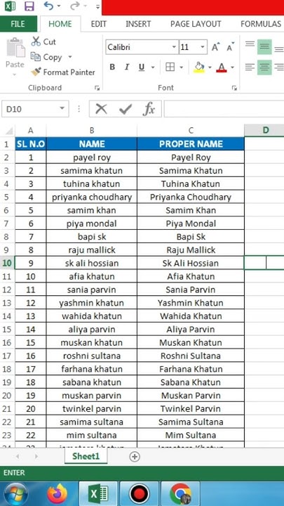 Excel Borders Insert || How to add Borders in Excel sheets step by step #shorts - YouTube
