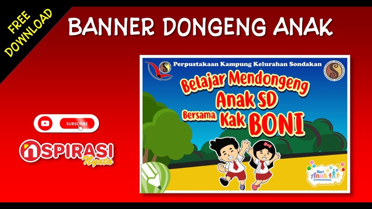 [FREE DOWNLOAD] Desain Banner Dongeng | Desain Banner | Inspirasi Nyata ...