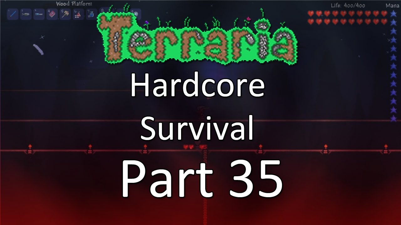 Terraria: Hardcore Survival — Part 35 — Personal Colosseum! - YouTube