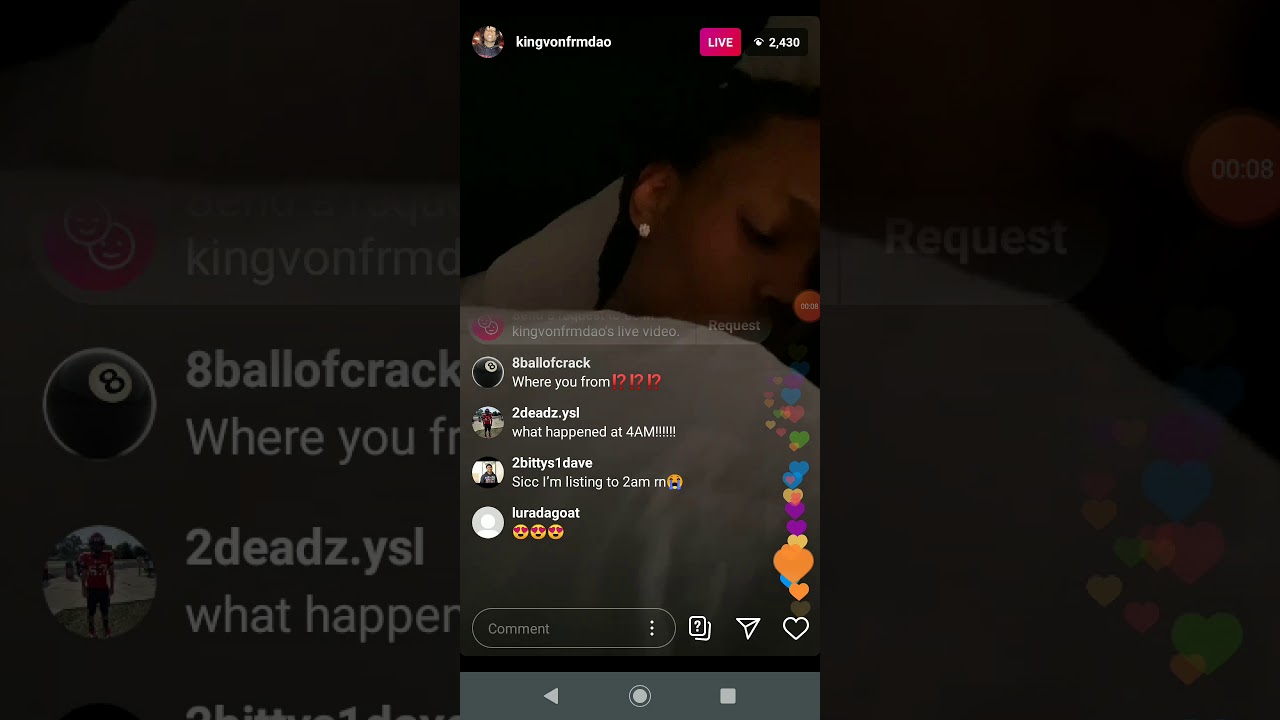 KING VON WENT LIVE WITH ASIAN DOLL!! - YouTube