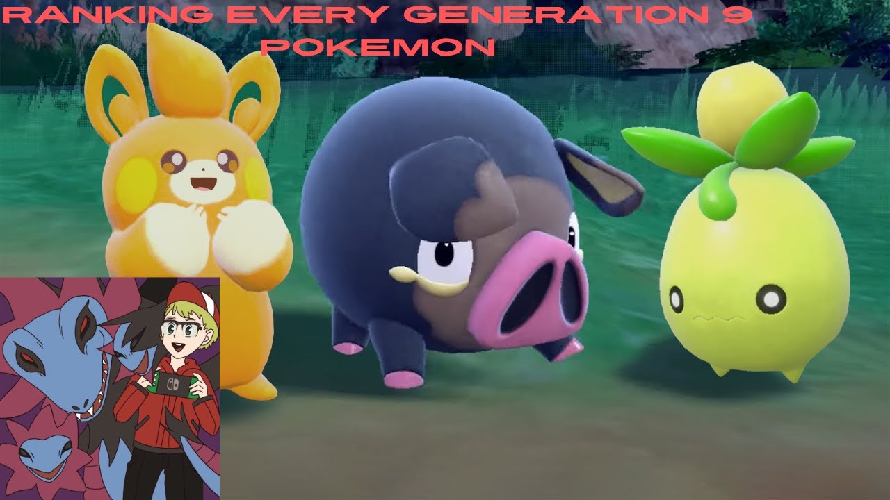 Ranking Every Generation 9 Pokemon From Scarlet And Violet!! - YouTube