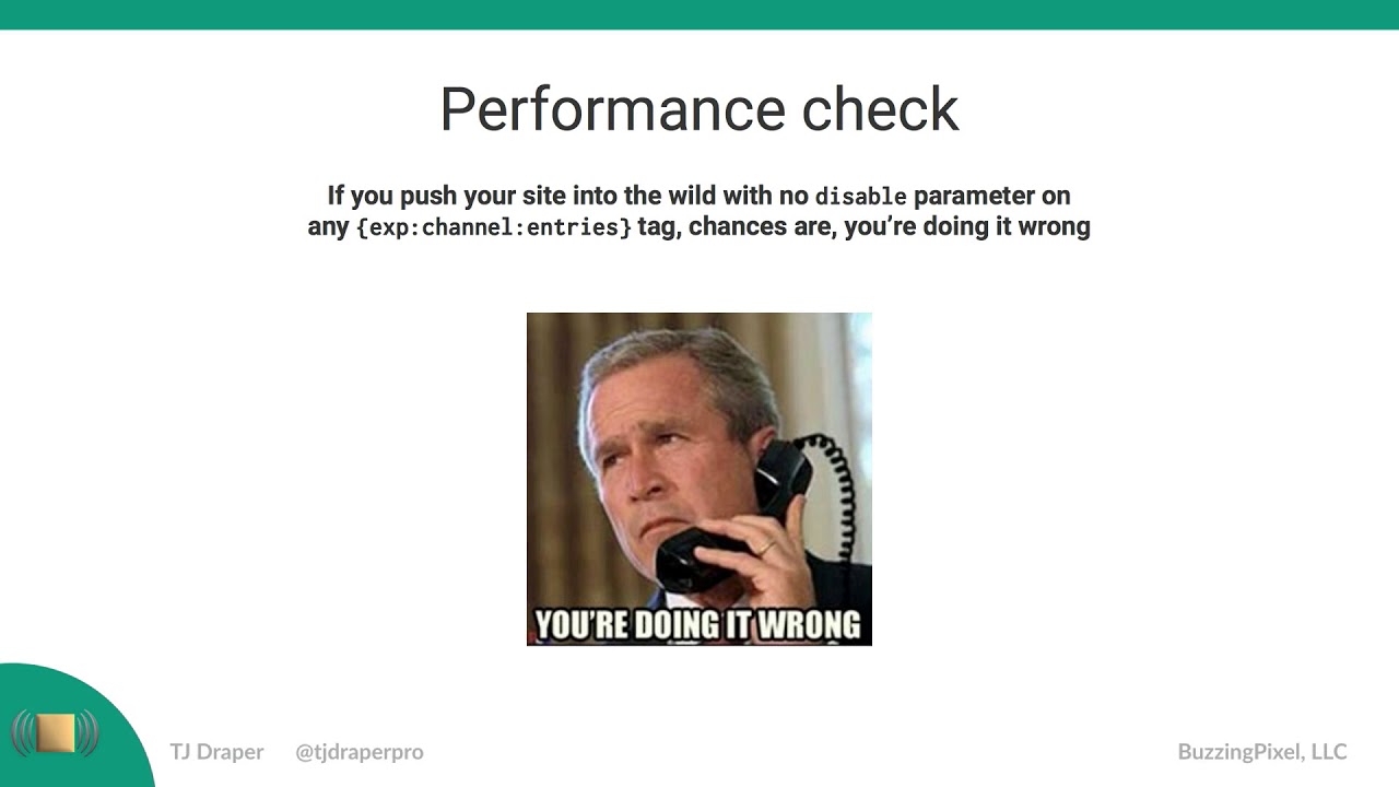 Tuning For Performance - TJ Draper - 2018 - YouTube